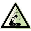 Warning; Asphyxiating atmosphere | 196016 | BRADY