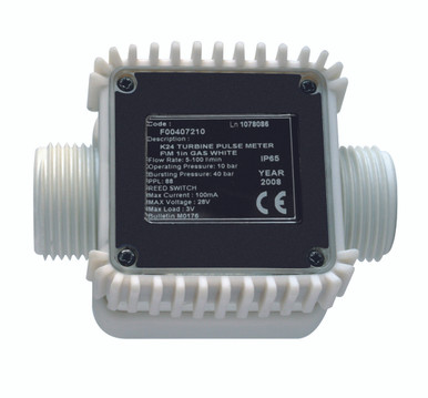 Piusi F0040721B Suzzara Blue K24 1" BSP DEF Pulse-Meter - Global ...