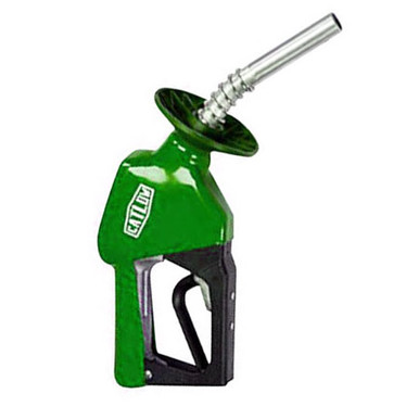 Catlow NEL-0-01-0-GR 3/4" Elite Automatic Diesel Nozzle (Green Color ...