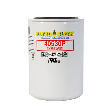 PetroClear 40530P 30 Micron Spin-On Fuel Filter (3/4" Flow) - Global ...