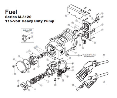 GPI 133514-01 Vapor Recover Kit for M-3120 & M-3130 Pump - Global ...