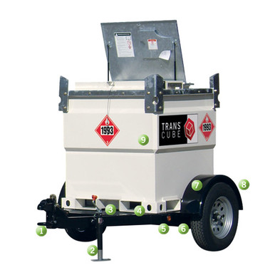 Western Global TransCube RT10TCG Mobile Refueler (264 Gallons) - Global ...