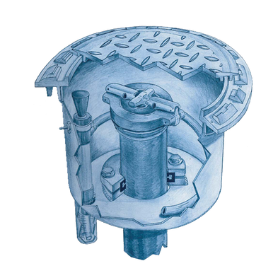 Fairfield Industries SCM-5/3 5 Gallon Spill Containment Manhole ...