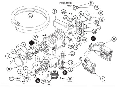 GPI 133142-501 2" x 1" NPT Tank Adapter - Global Fueling Systems