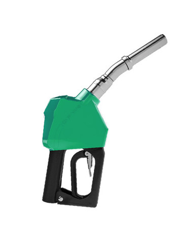 OPW 14BP-0100 - 3/4" Green Dripless Gasoline Nozzle Without Interlock ...