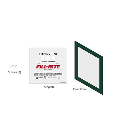 Fill-Rite KIT702VLRUFP Replacement FR702VLRU Faceplate - Global Fueling ...