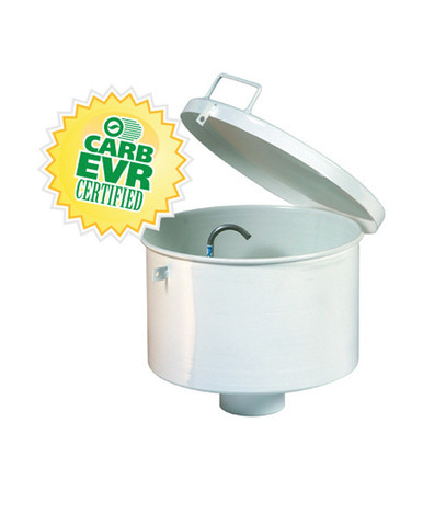 OPW 6221-ASTW34 3.5 Gal. 4.0" NPT White AST Spill Container - Global ...