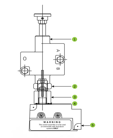 Franklin Fueling 88115501 Adapter - Valve to Switch - Global Fueling ...