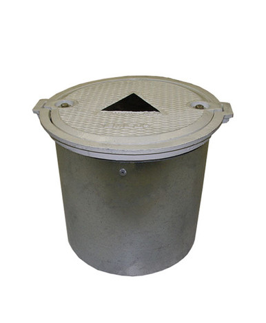 EMCO A0721-101 12'' x 12'' Steel Monitoring Well Manhole - Global ...