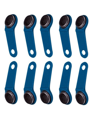 Piusi F17299000 Nr. 10PCS Blue Vehicle Key Kit - Global Fueling Systems