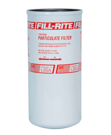 Fill-Rite F4010PM0 1'' 40 GPM 10 Micron Particulate Spin on Filter ...