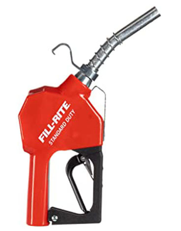 Fill-Rite SDN075RAN 3-14.5 GPM 3/4'' Automatic Shutoff Nozzle w/ Red ...