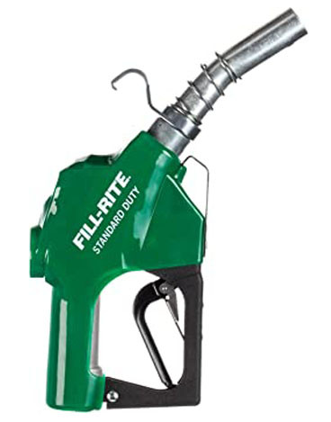 Fill-Rite SDN100GAN 5-25 GPM 1'' Automatic Shutoff Nozzle w/ Green ...