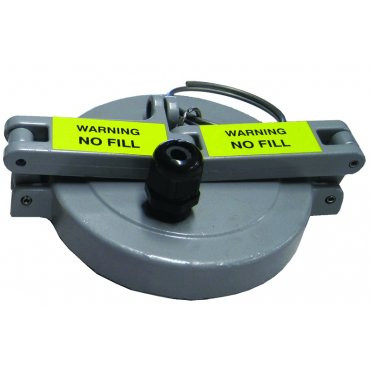 Morrison Bros 305XP-0200ACEVR 4'' Tank Monitor Cap w/ Port Hole & 3/8 ...