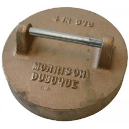 Morrison Bros 578---0100 AC 4'' Brass Extractor Pipe Cap - Global ...