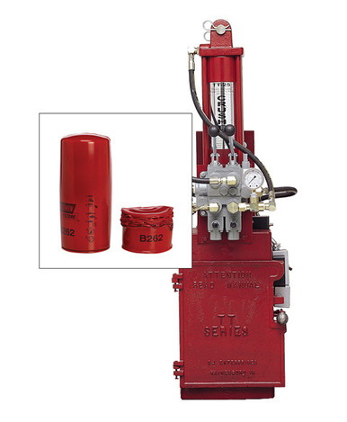 Husky 008215 BJE® TT25 Electronic Over Hydraulic Oil Filter Crusher ...