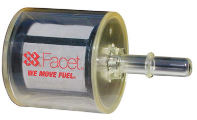 Transfer Flow 070FL34507 Clear In-Line Fuel Filter (Auxiliary ...