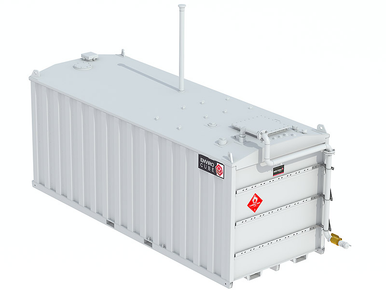 Western Global E6000 Stationary Fuel Storage Tank (6390 Gallons ...
