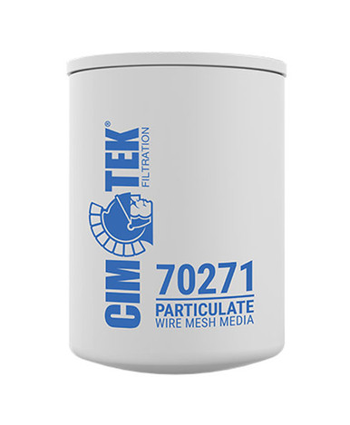 Cim-Tek 70271 21 Series Hydraulic Filter, Wire Mesh Media, 22 GPM, 144 ...
