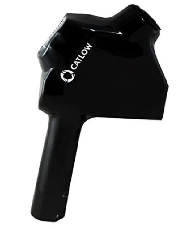 Catlow C11BBK-F Elite PP 3/4" Full Black Cover Printed with "Secure-Flo ...