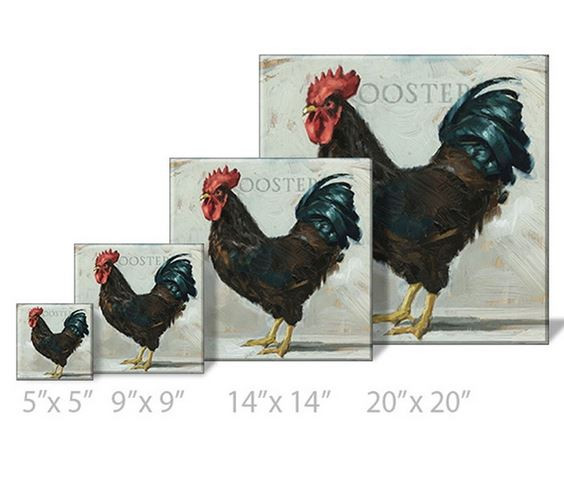 Cluck Kent Giclee Wall Art