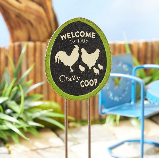 Miniature Chicken Coop Sign