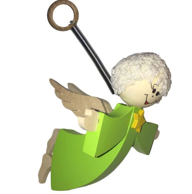 Wooden Bouncee Toy Little Angel Swinging