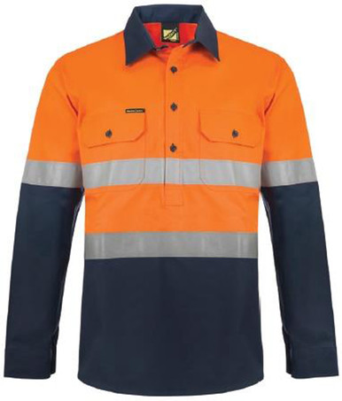 WS6031 Hybrid Shirt With Csr Tape - HK Workwear