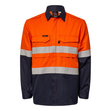 FSV014A Mens Hrc2 L/S Sht - HK Workwear