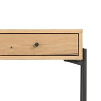 Eaton Console Table-Light Oak Resin