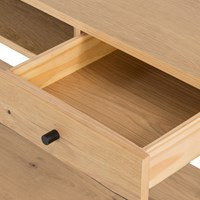 Eaton Console Table-Light Oak Resin