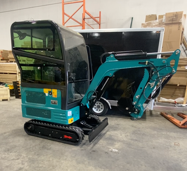 R328 Rippa 1.5 Ton Tracked Crawler Cab Excavator with Yanmar Diesel ...