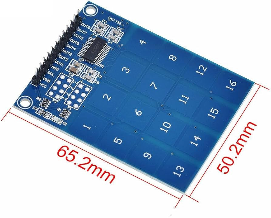 TTP229 16-Channel Digital Capacitive Switch Touch Sensor Module