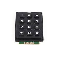 3x4 Keypad Telephone Style Keypad 12-Key