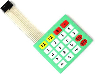 4x5 Matrix Keypad Flexible Membrane Keypad 20-Key