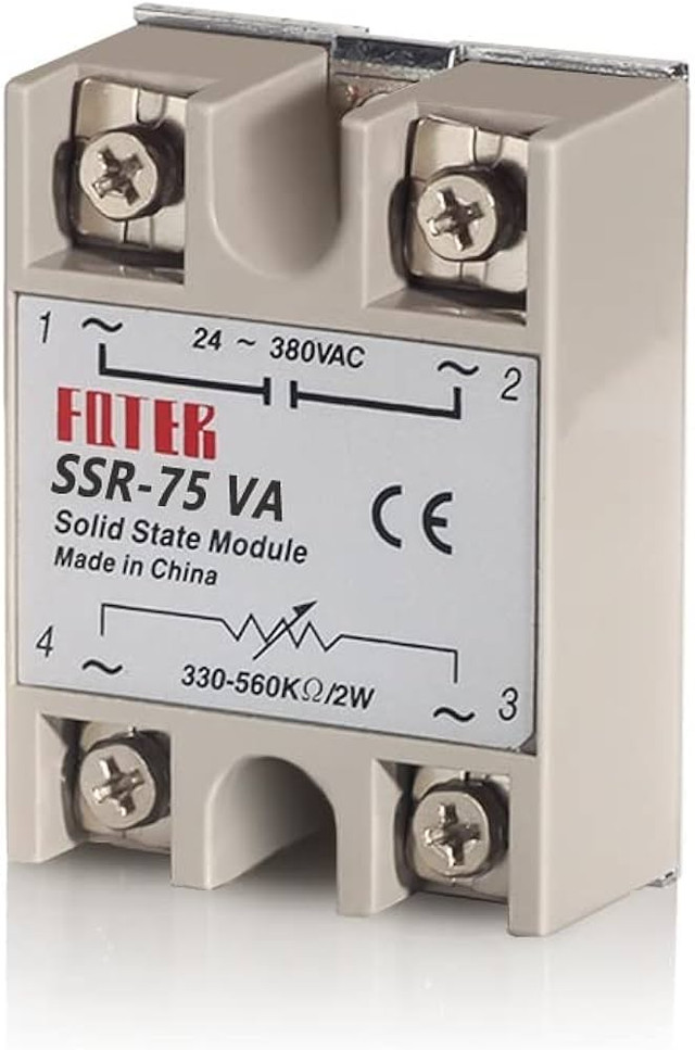 SSR-75VA ; Dimmer Solid State Relay SSR 24-380VAC 75A