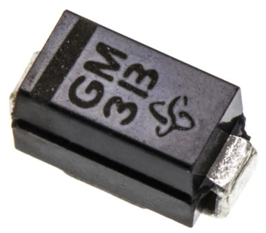 GM_GF1M ; Diode Fast 1000V 1A 2us, DO-214BA