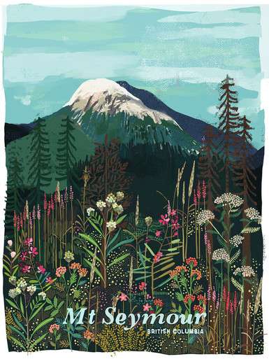 Mt Seymour Summer Print - Spruce Collective