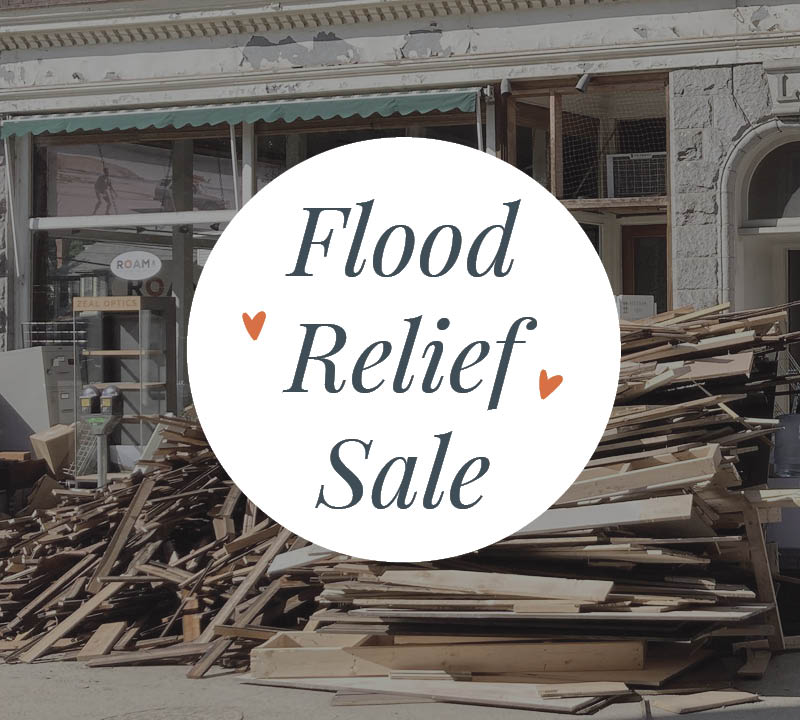 Flood Relief Sale