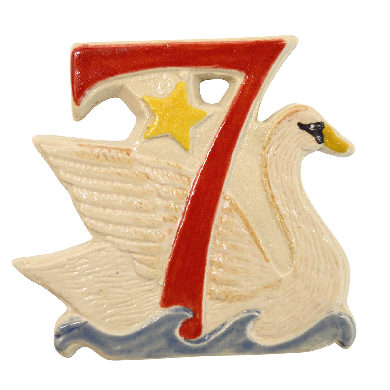 Seven Swans A Swimming Twelve Days Of Christmas Ornament Stoneware Co seven-swans-a-swimming-twelve-days-of-christmas-ornament-stoneware-co