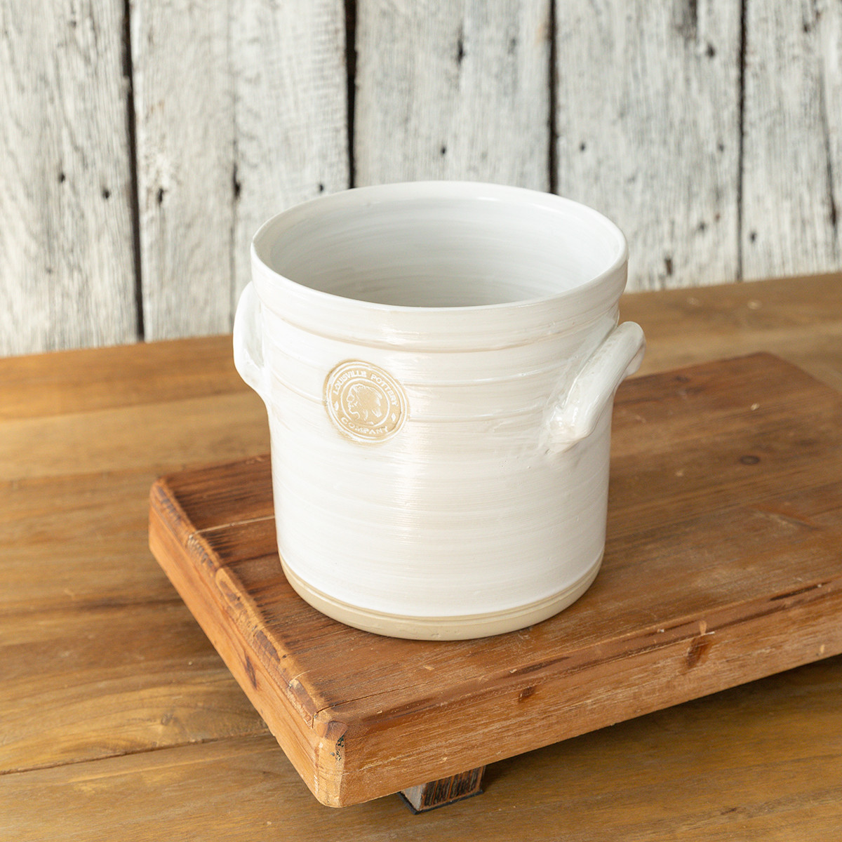 Louisville Pottery Collection Large Herb Crock Planter - Stoneware & Co.