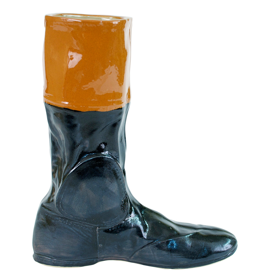 8.5" Racing Boot Vase - Stoneware & Co.