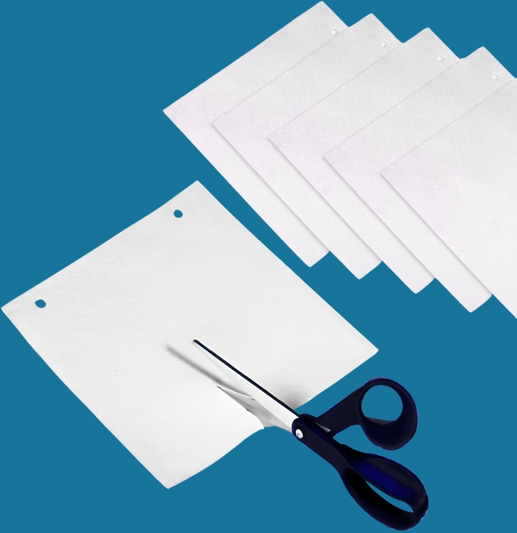 ITLC SA Chromatography Sheets, 20 cm x 20 cm Sheet, 25 Sheets/Pkg