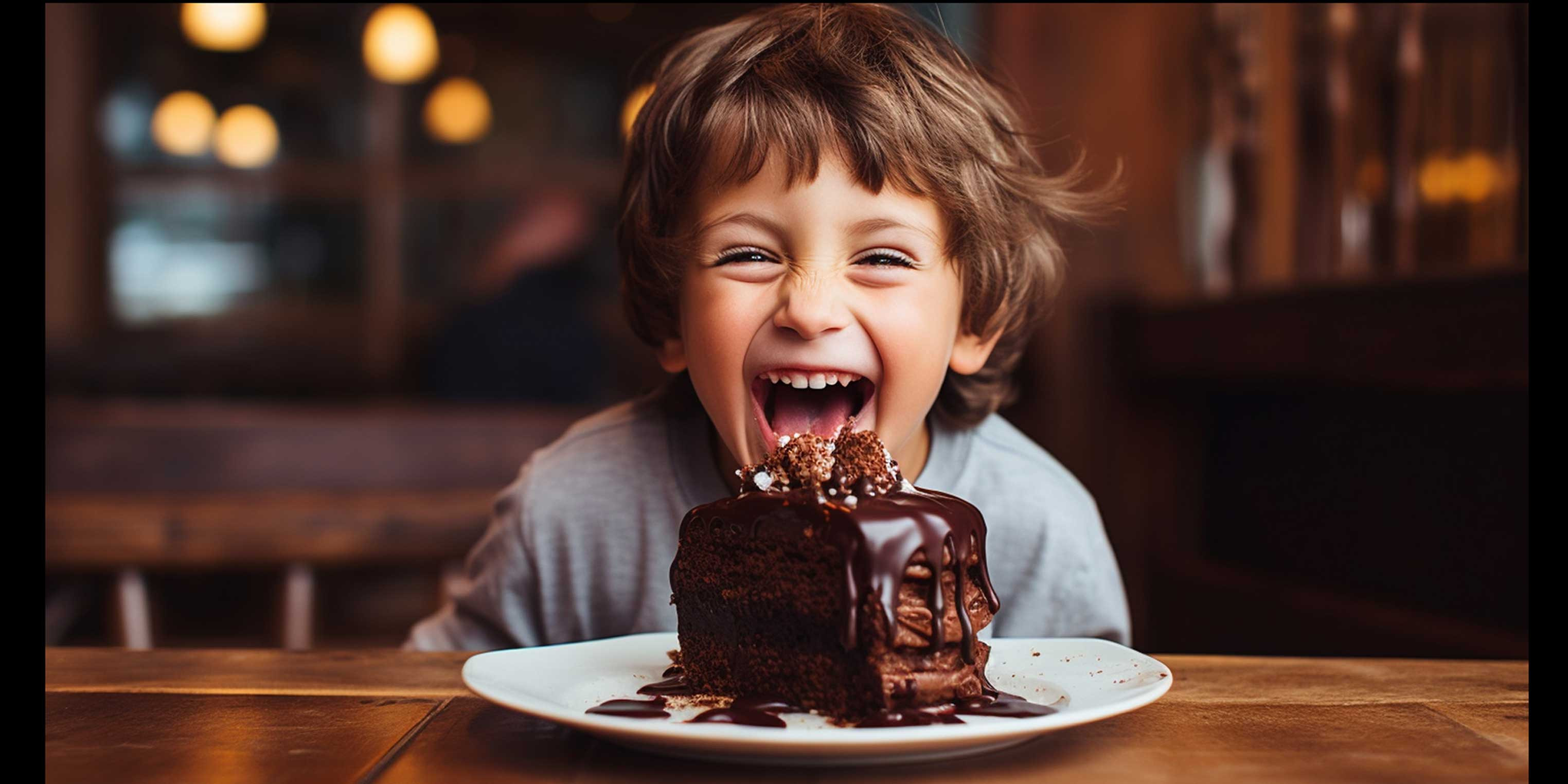 If you have a celebration, then it's better with the Chocolate Cake Company