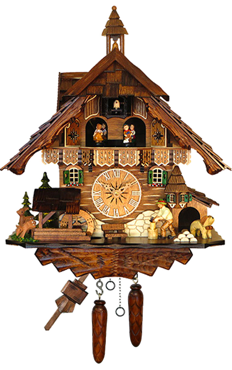 Engstler 483QMT Battery-operated Cuckoo Clock-Full Size
