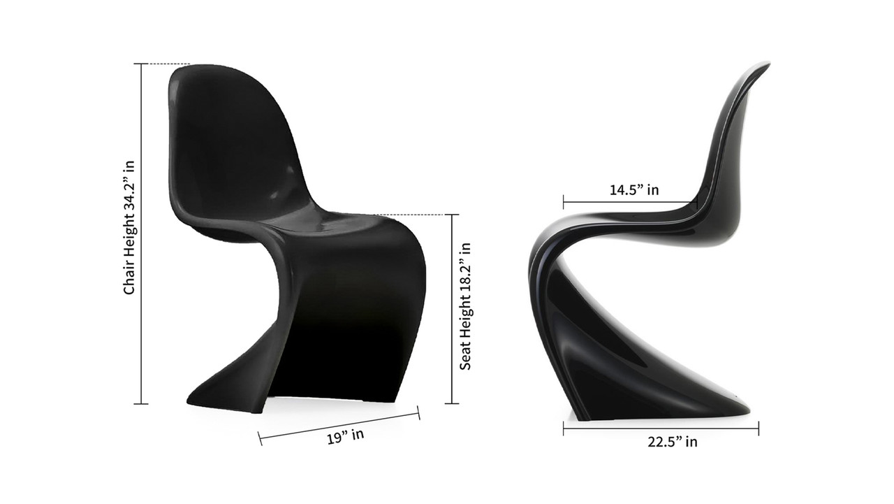 Wave Chair, Black