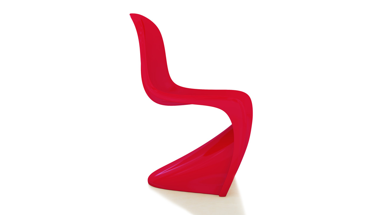Wave Chair, Red