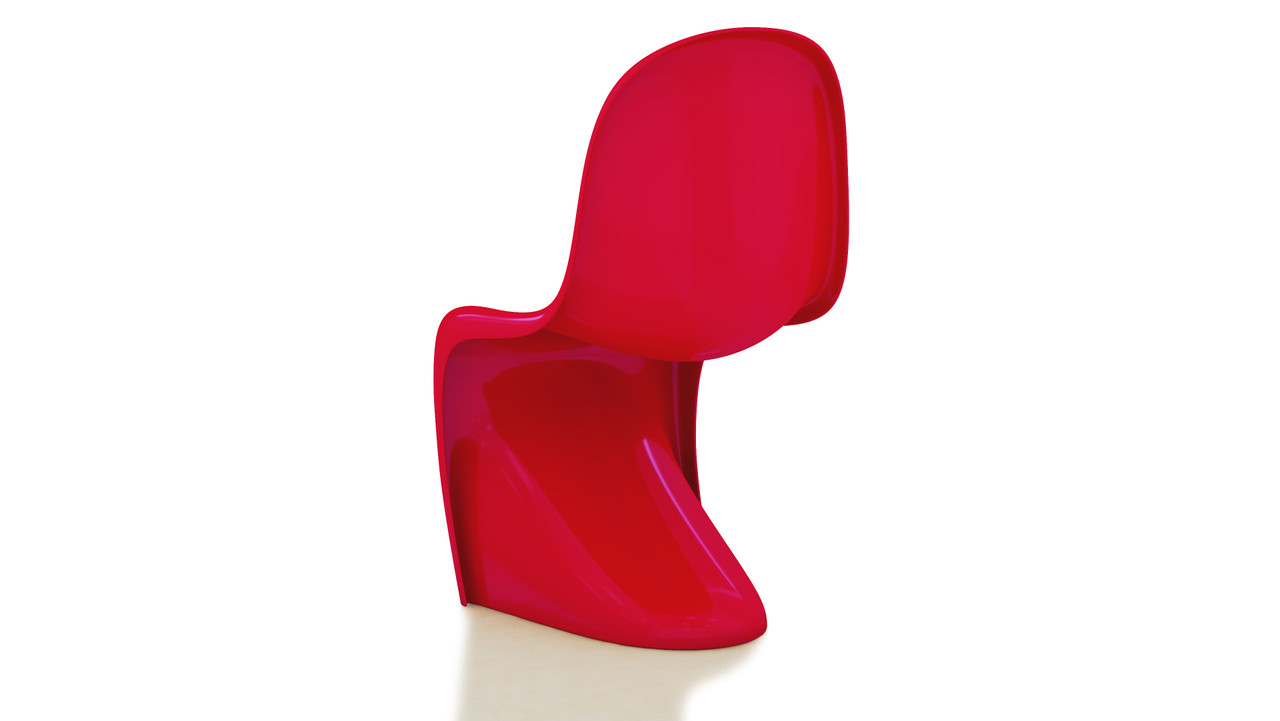 Wave Chair, Red