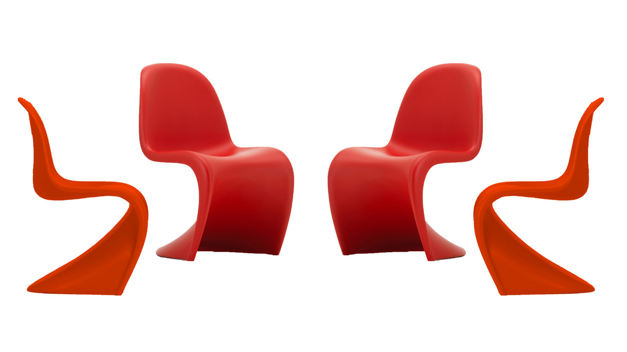 Wave Chair, Red