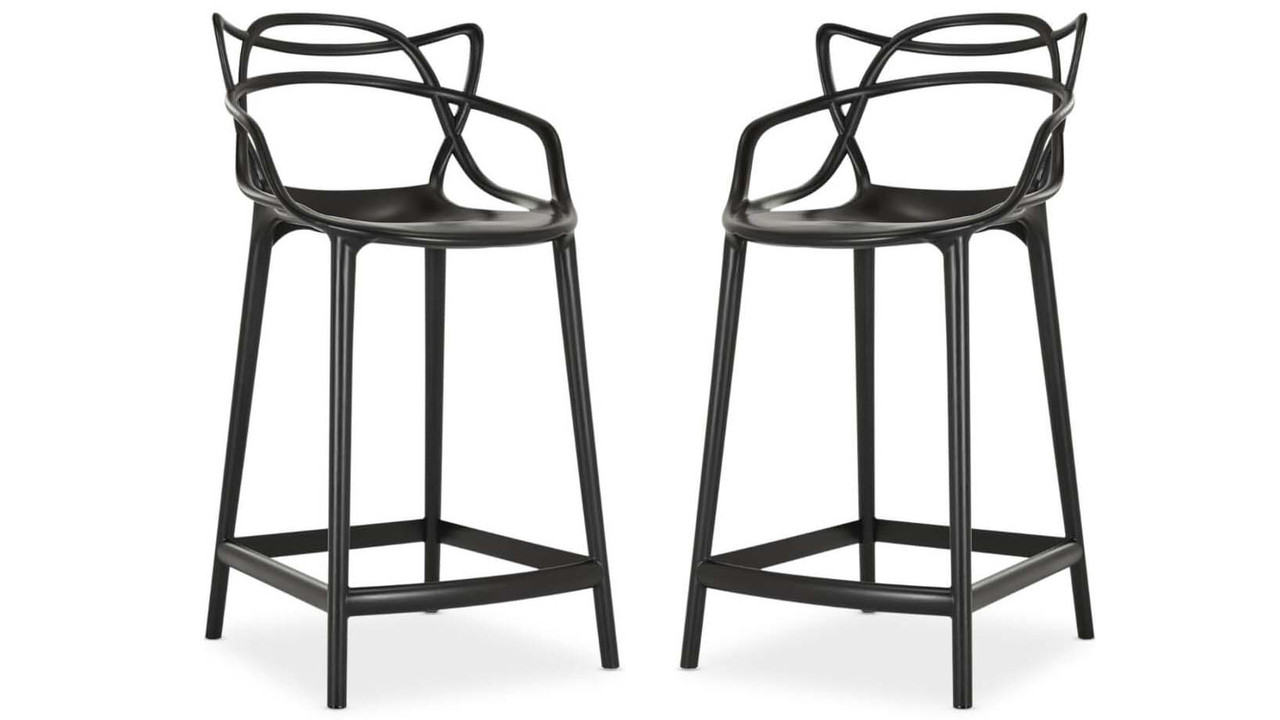 Nest Bar Stool, Black